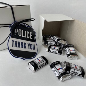 Police Car Candy Wrapper Instant Download, Police Officer Appreciation ...
