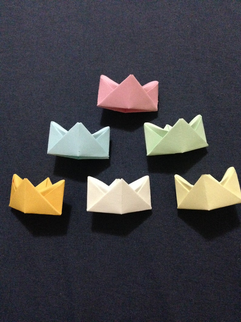 Origami Paper Crowns - Etsy