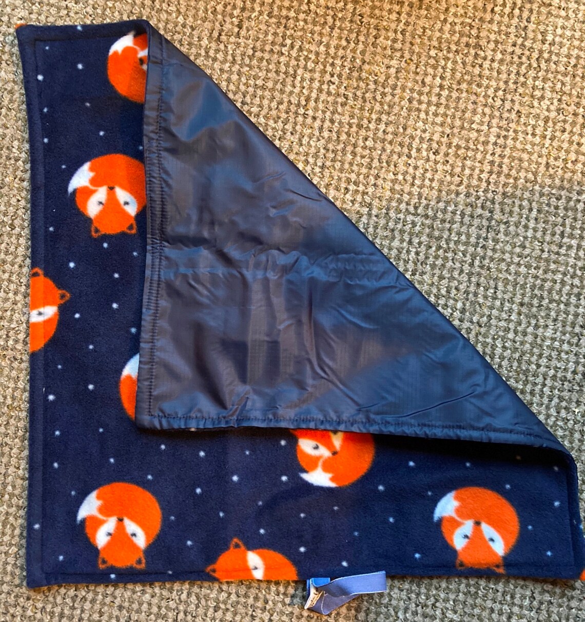 Fleece sit-upon Mat With Waterproof Backing. - Etsy