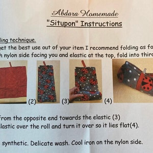 Fleece "sit-upon" Mat With Waterproof Backing. - Etsy