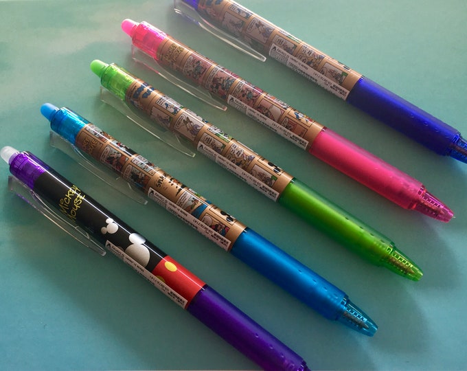 Disney Pens Pilot Frixion Erasable Gel Pens Featuring Mickey Mouse ...