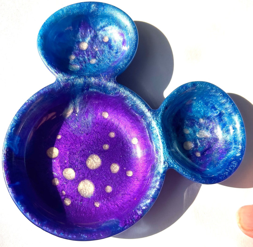 Disneys Galactic Mickey Mouse Jewelry Bowl - Etsy