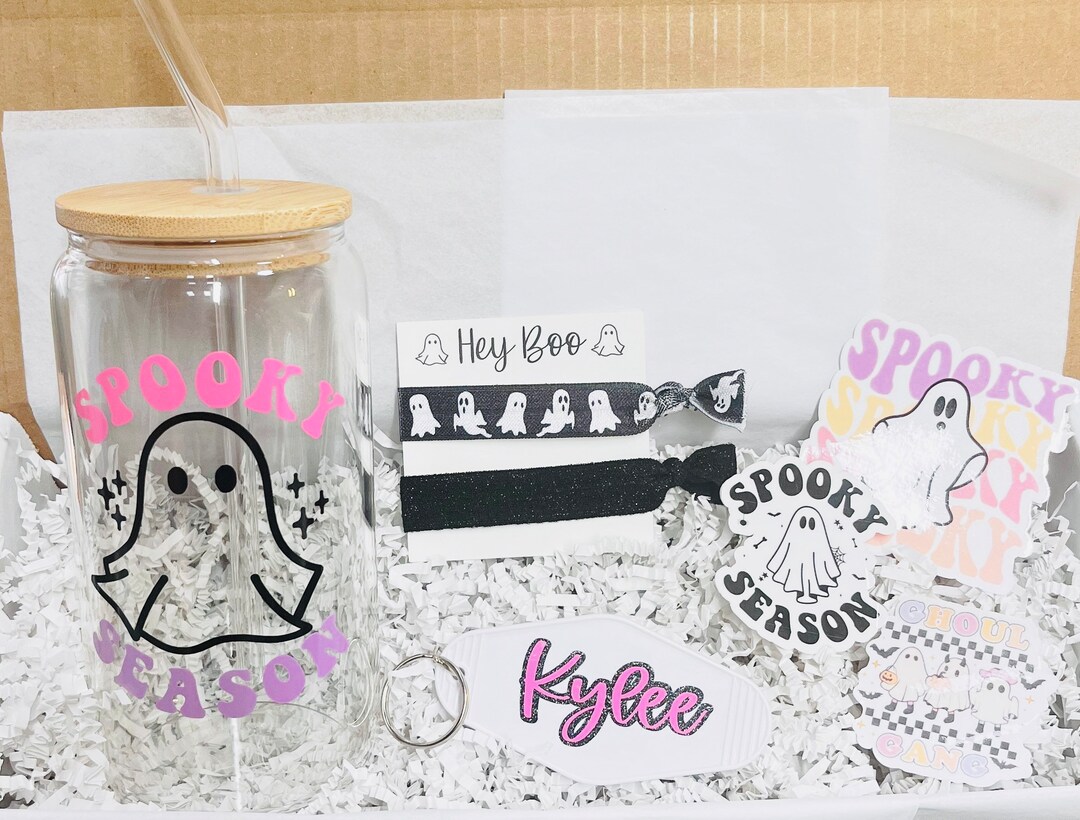 Spooky Season Ghost Gift Box Ghost Boo Box Personalized Gift - Etsy
