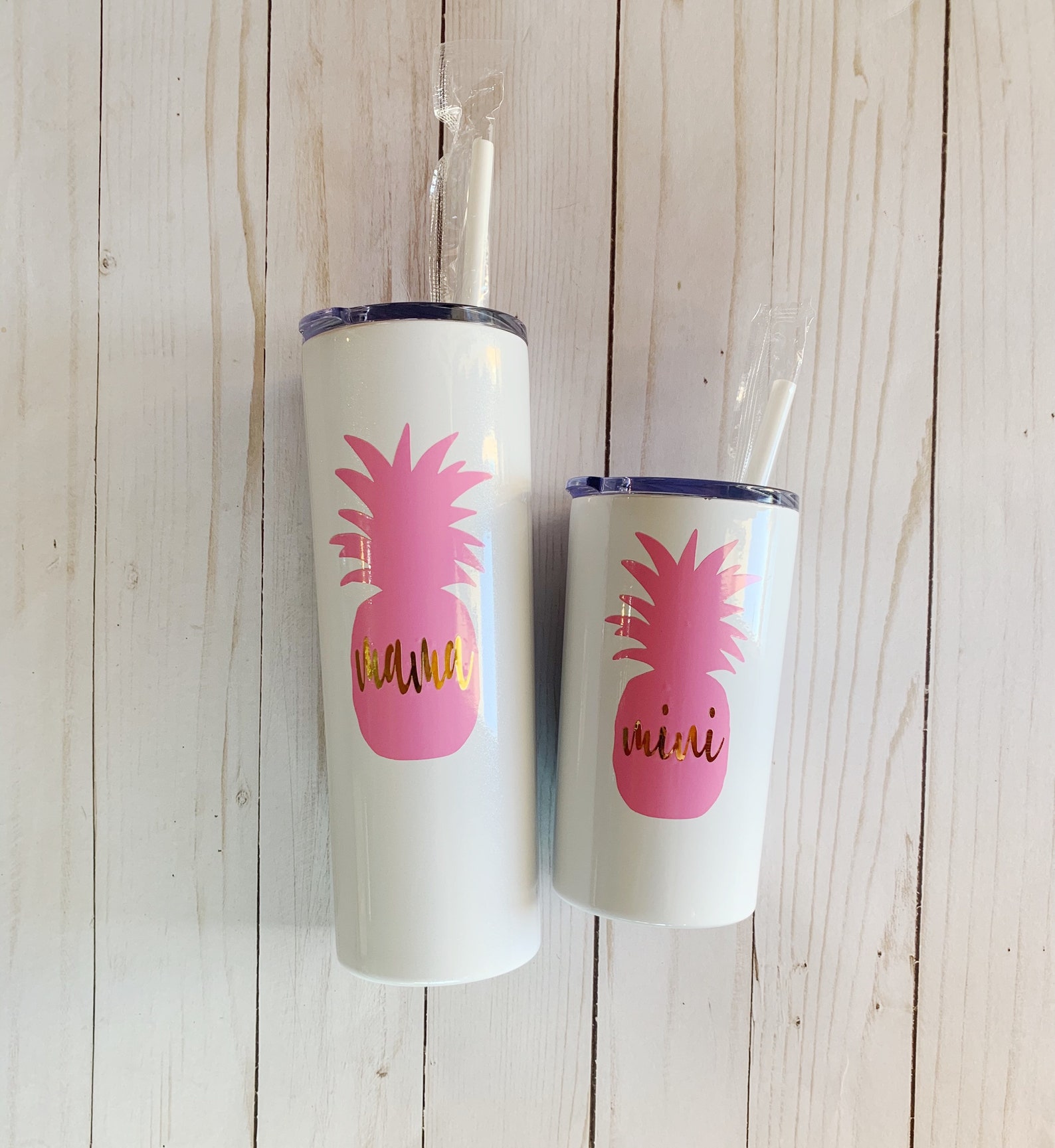 Mommy And Me Matching Tumblers Mama And Mini Tumbler Set Mom Etsy