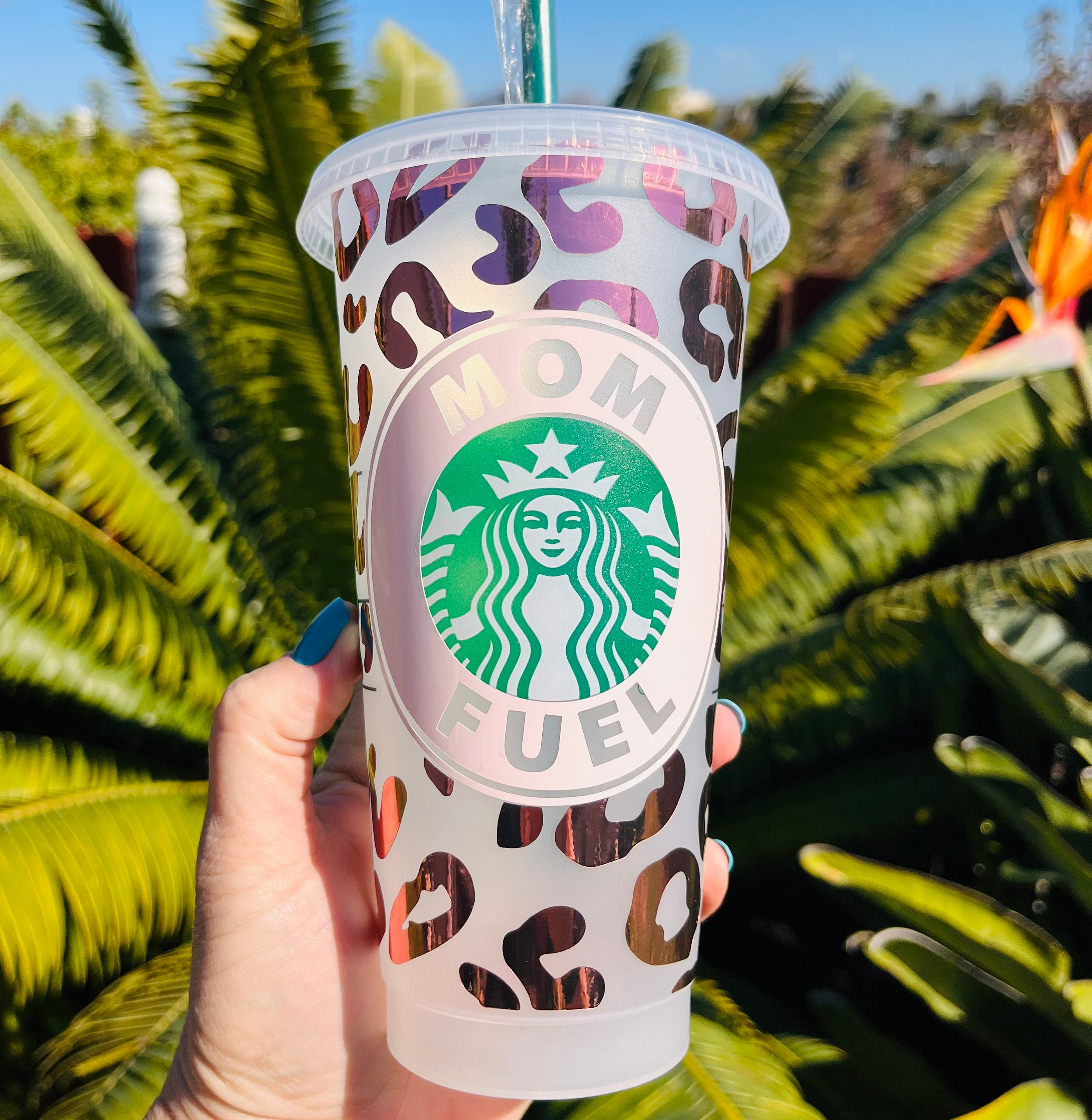 Leopard Print Birthday Babe Starbucks Reusable Venti Cup | Etsy
