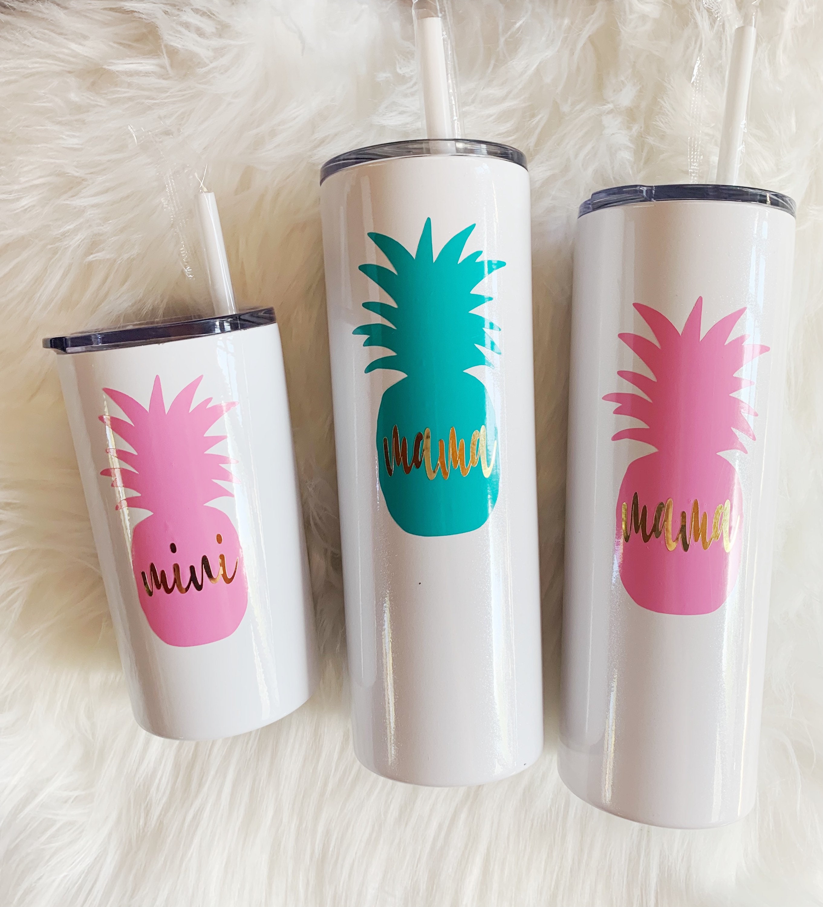 Mommy And Me Matching Tumblers Mama And Mini Tumbler Set Mom Etsy