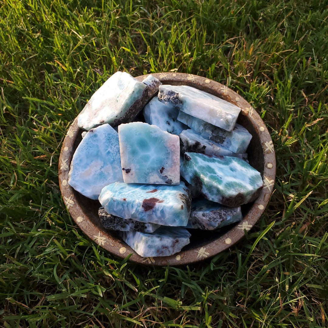 Larimar - Natural High Grade Slabs - Etsy
