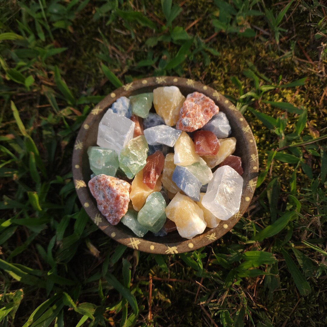 Colorful Calcite Options - Large Variety of Vibrant Natural Calcite - Etsy