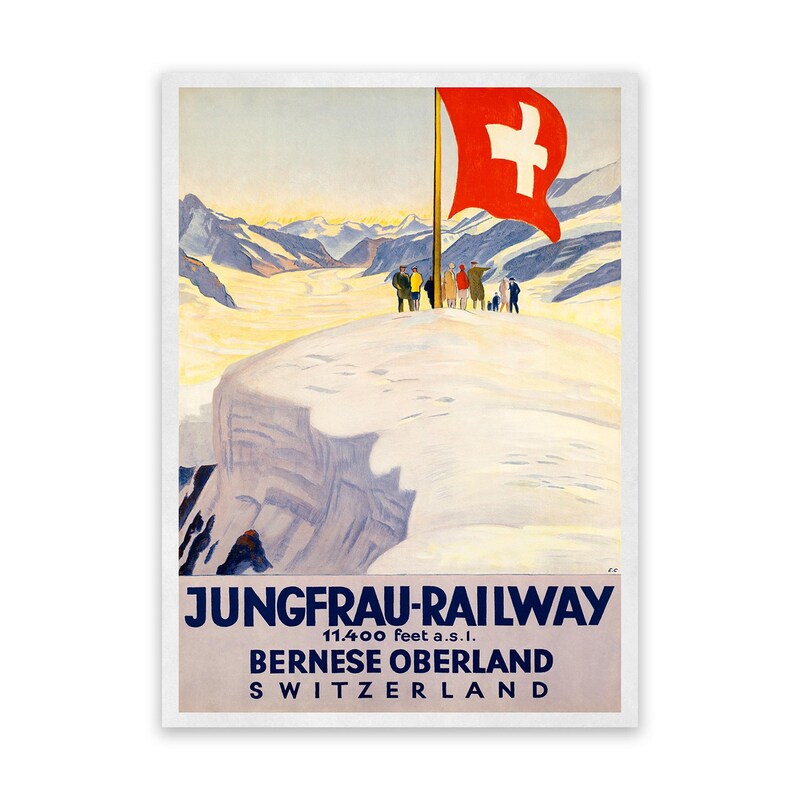 Swiss Style Poster - Etsy