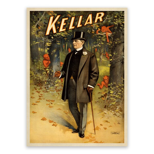 Vintage Magic Poster - Etsy