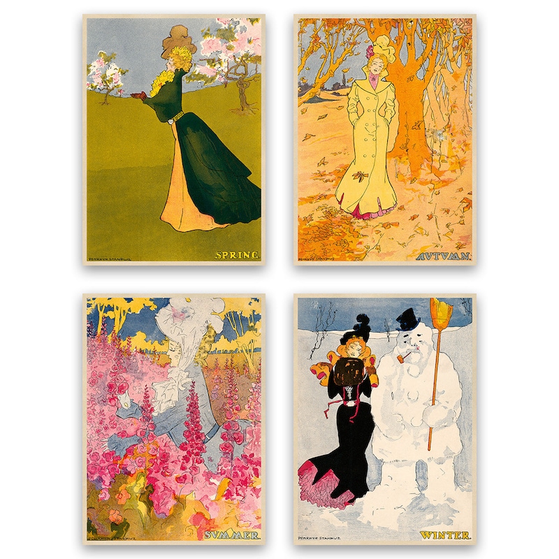 Four Seasons Art - Etsy