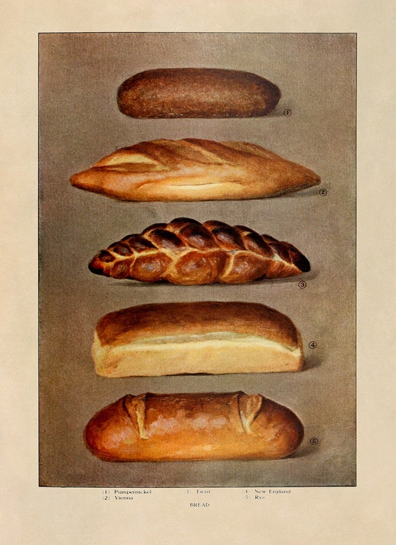 Vintage Bread Illustration