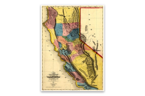Cing Map Of California