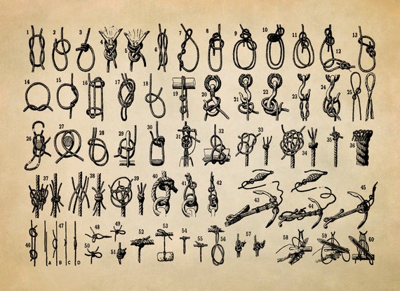 Nautical Knots Poster