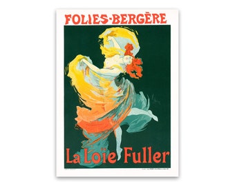 French Musical Theater Advertising Poster Belle Epoque | Etsy