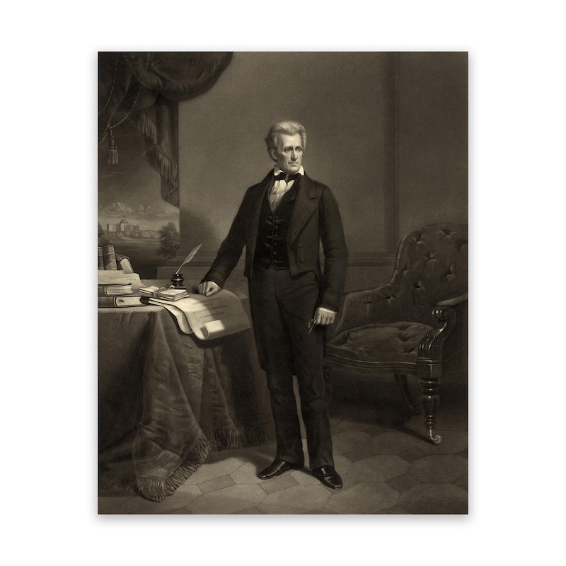 Andrew Jackson - Etsy