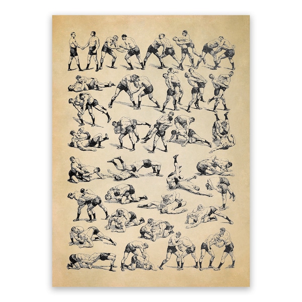 Vintage Wrestling Posters - Etsy