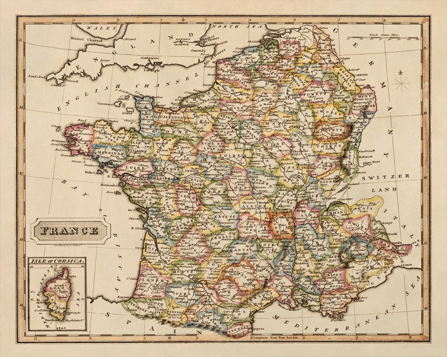 Mapa De Francia Del Siglo Xv 254 Mapas Siglo Xv Stock Photos, High Res