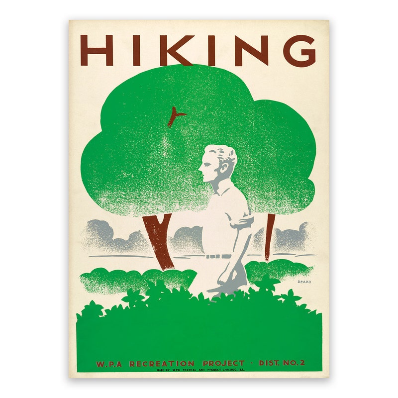Wpa Poster - Etsy