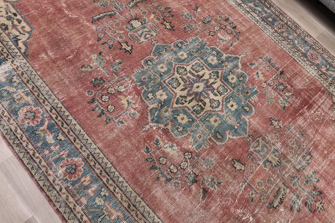 7x11 Oversize Rug,7x11 Rug,7x11 Vintage Rug,7x11 Wool Rug,handmade Wool ...
