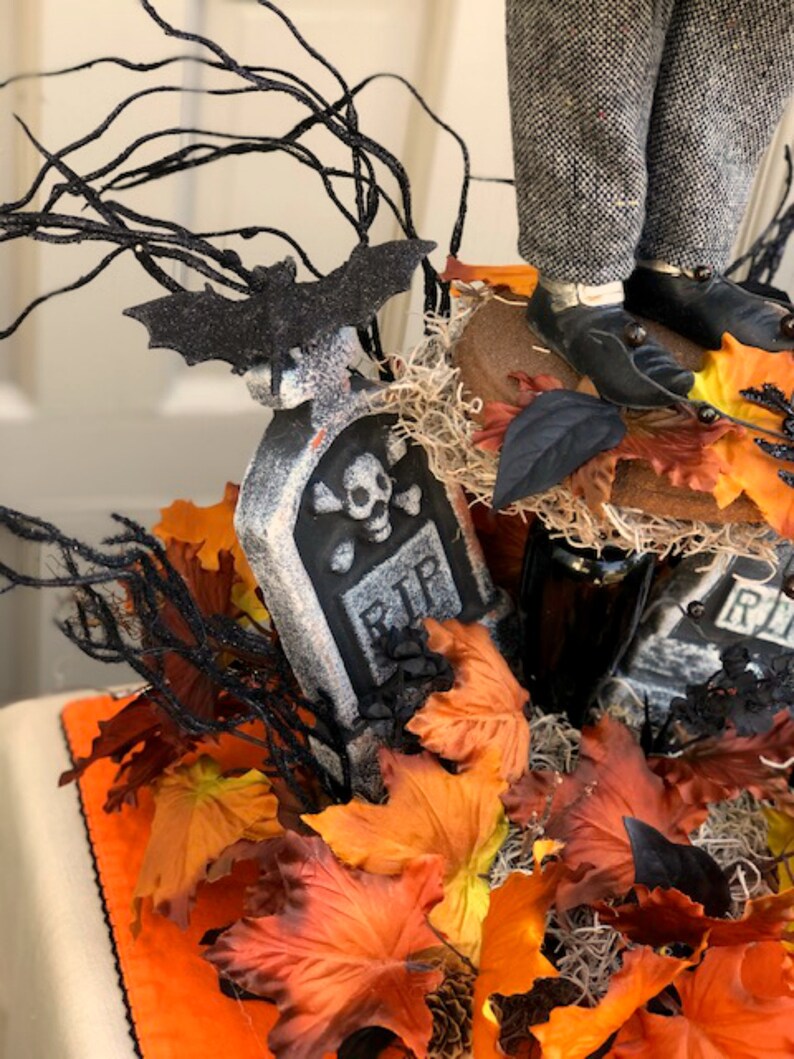 Halloween Centerpiece Spooky Centerpiece Table Top | Etsy