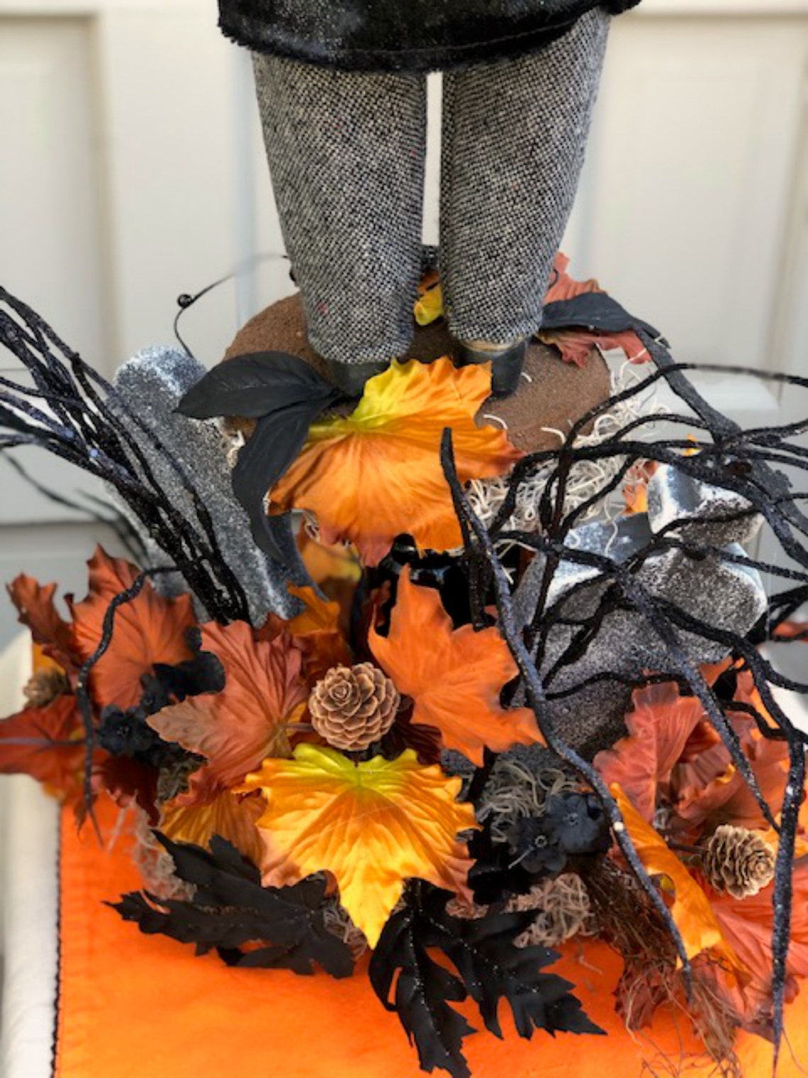 Halloween Centerpiece Spooky Centerpiece Table Top | Etsy