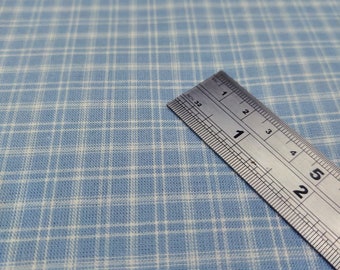 Mardi Gras Blue Checkered Fabric - Etsy
