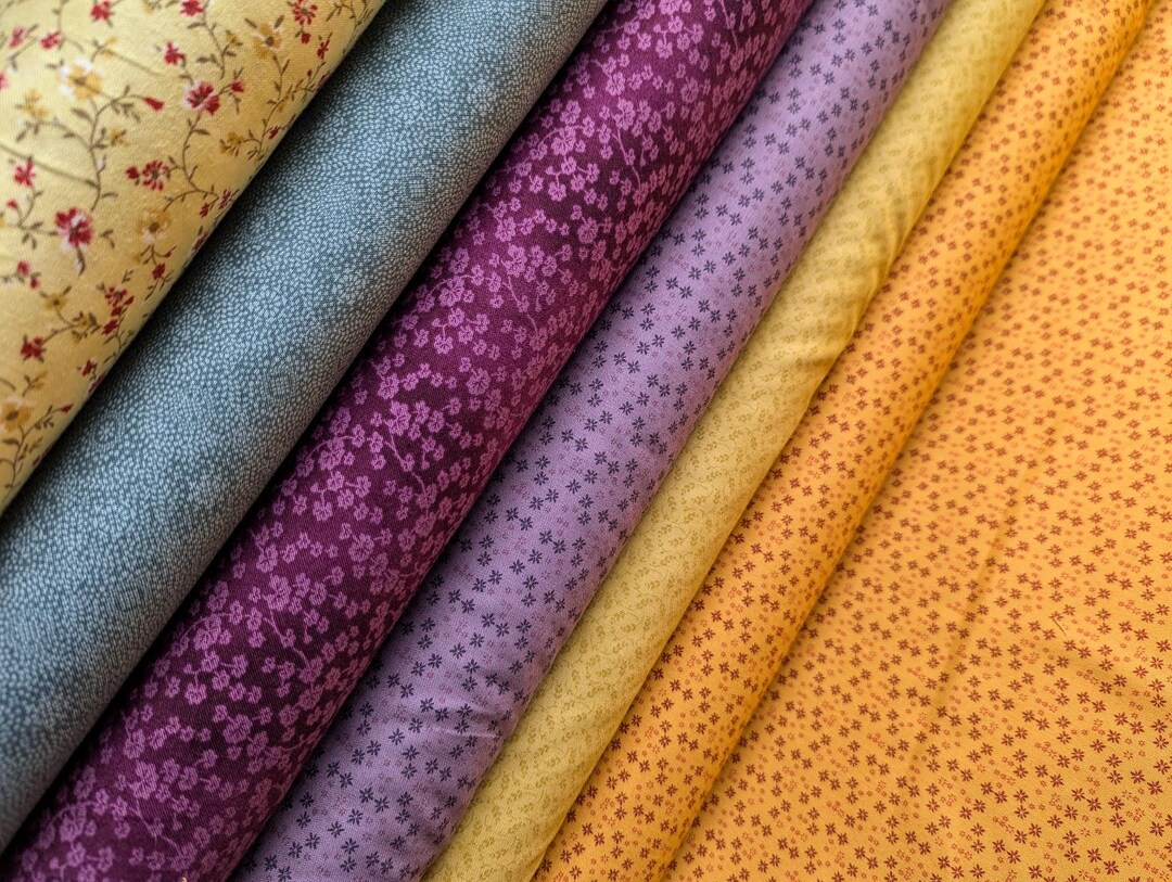 Stof Fabrics Tiny Mixture Reproduction Style Blender Fabrics Small ...