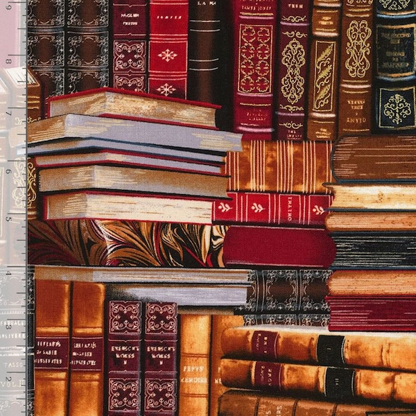 Book Fabric - Etsy