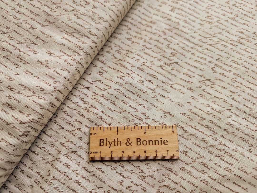 Riley Blake "jane Austen at Home" Collection "correspondence" Jane ...