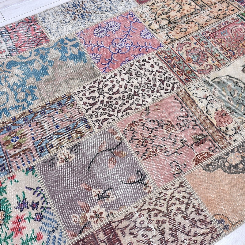 Patchwork Rug - Etsy