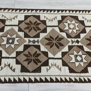 Geometric Runner Rug 3x11 Kitchen Runner Rug 3x12 Vintage Runner Rug ...