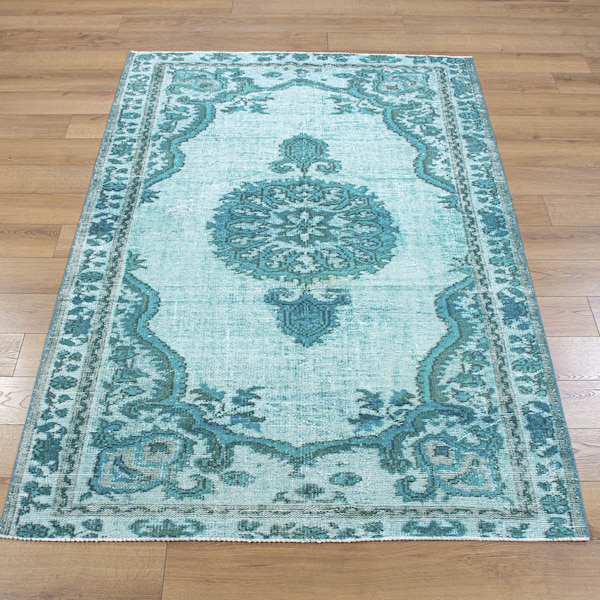 Turquoise Rug - Etsy