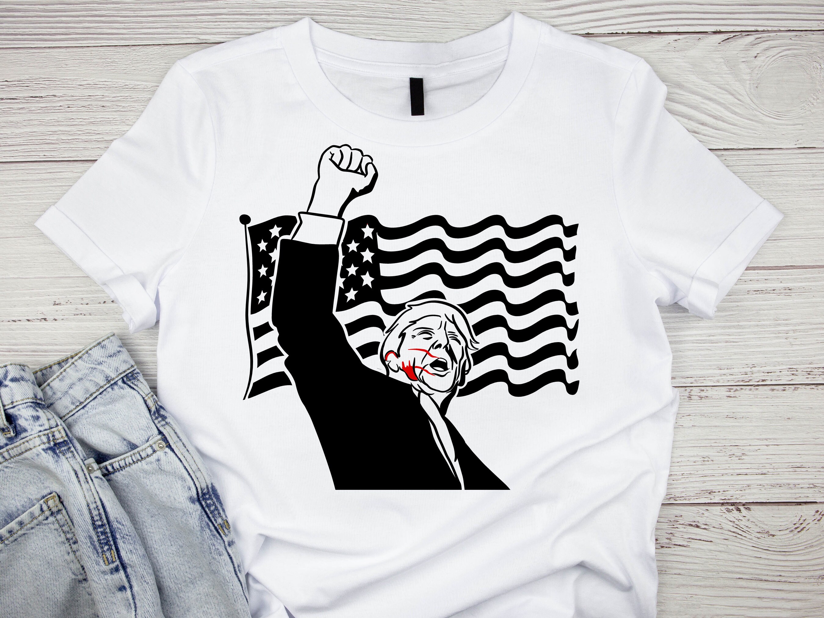 Donald Trump Svg, Donald Trump Survive Svg, Donald Trump Fight ...