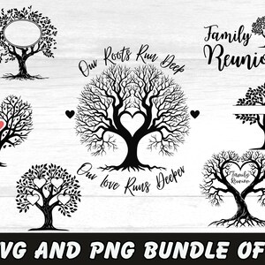 Family Reunion Svg Png | Family Tree Svg Bundle | Family Reunion Deep Roots Svg | Family Reunion ...