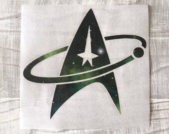 Star trek sticker | Etsy
