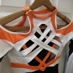 Gymnastics Uniform Small Tigers Tumbling Cheer Varsity Spirit Costume ...