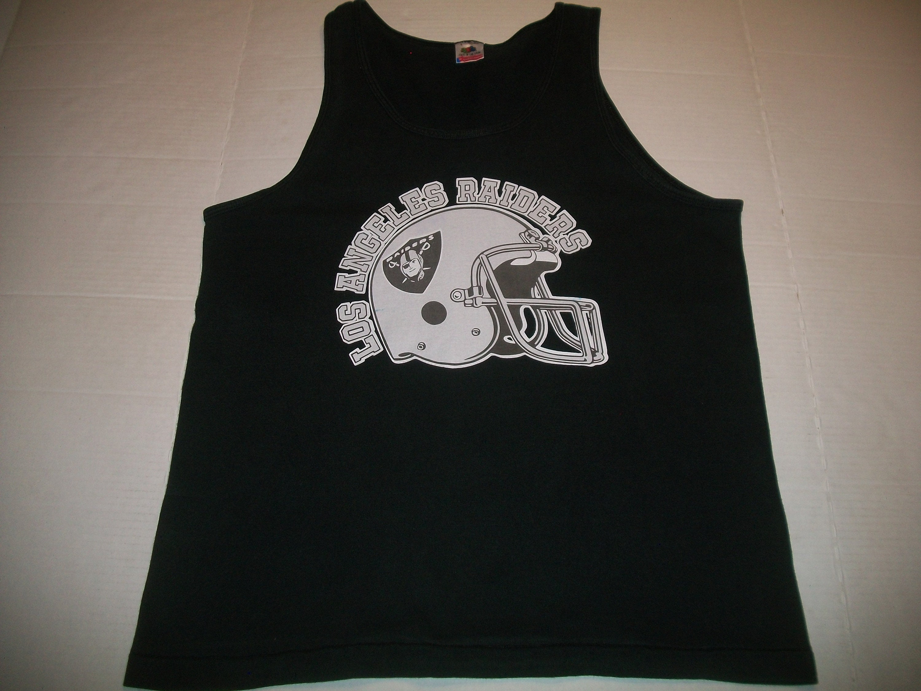 Vintage 80s Los Angeles Raiders T Shirt Large Tank Top Muscle - Etsy