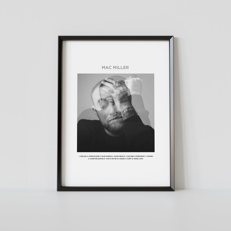 Mac Miller Poster - Etsy