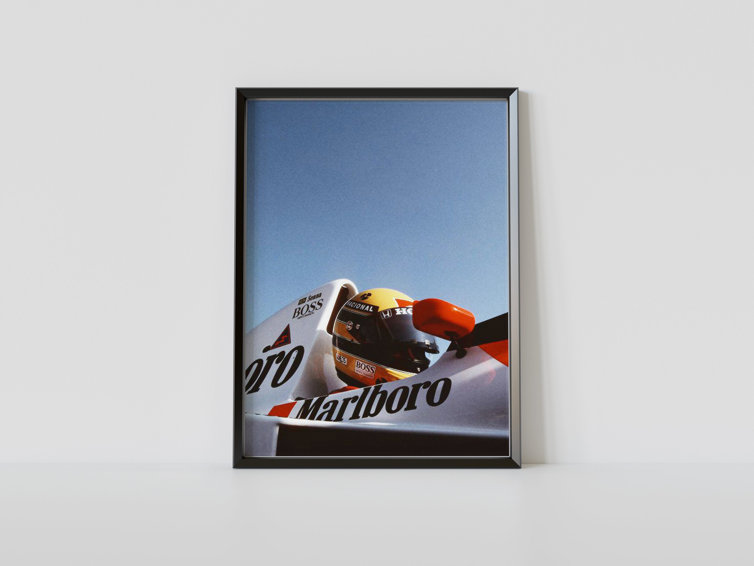 Marlboro F1, Vintage F1 Poster print / Framed - Etsy