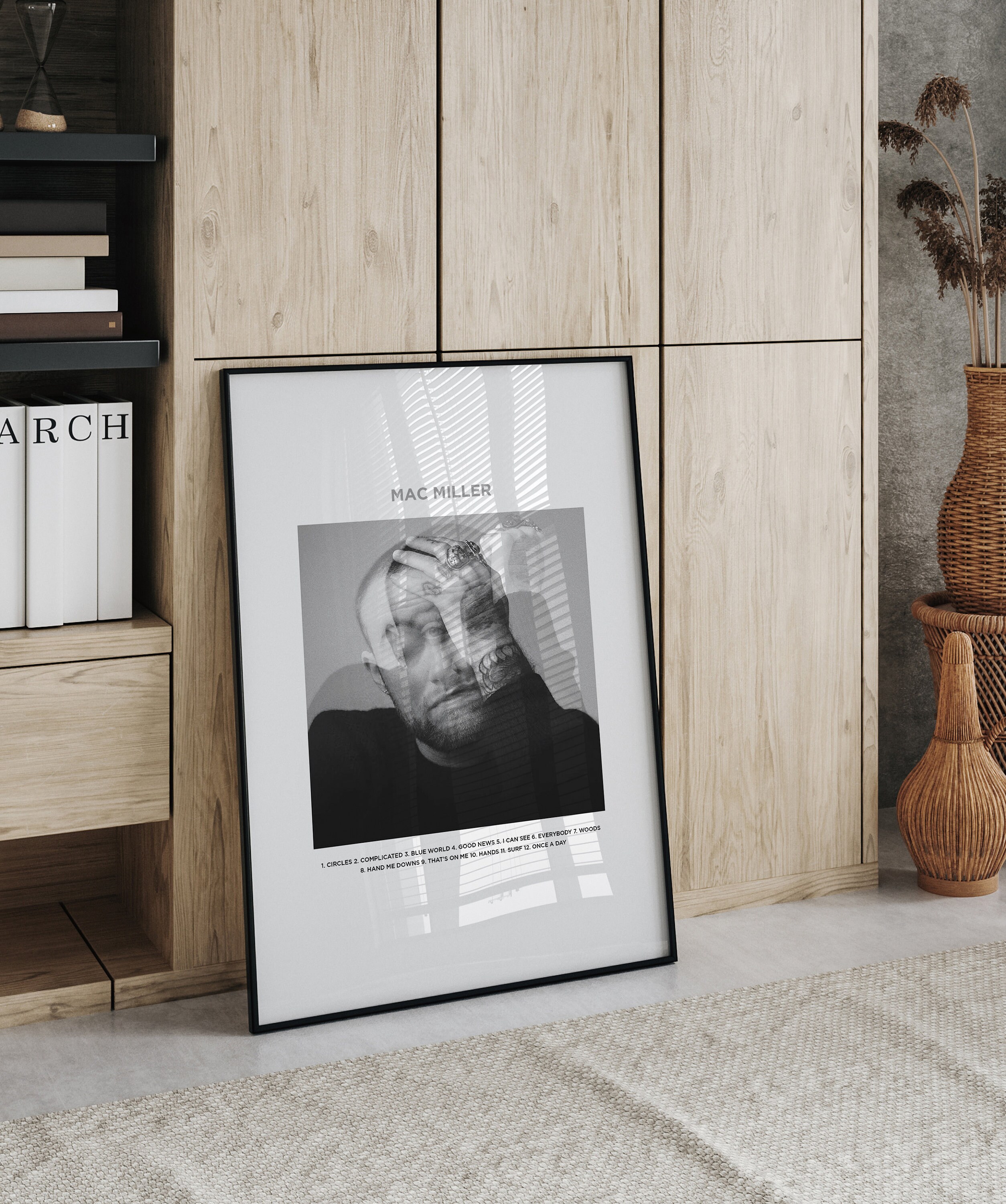 Mac Miller Poster Album Cover print / Framed - Etsy