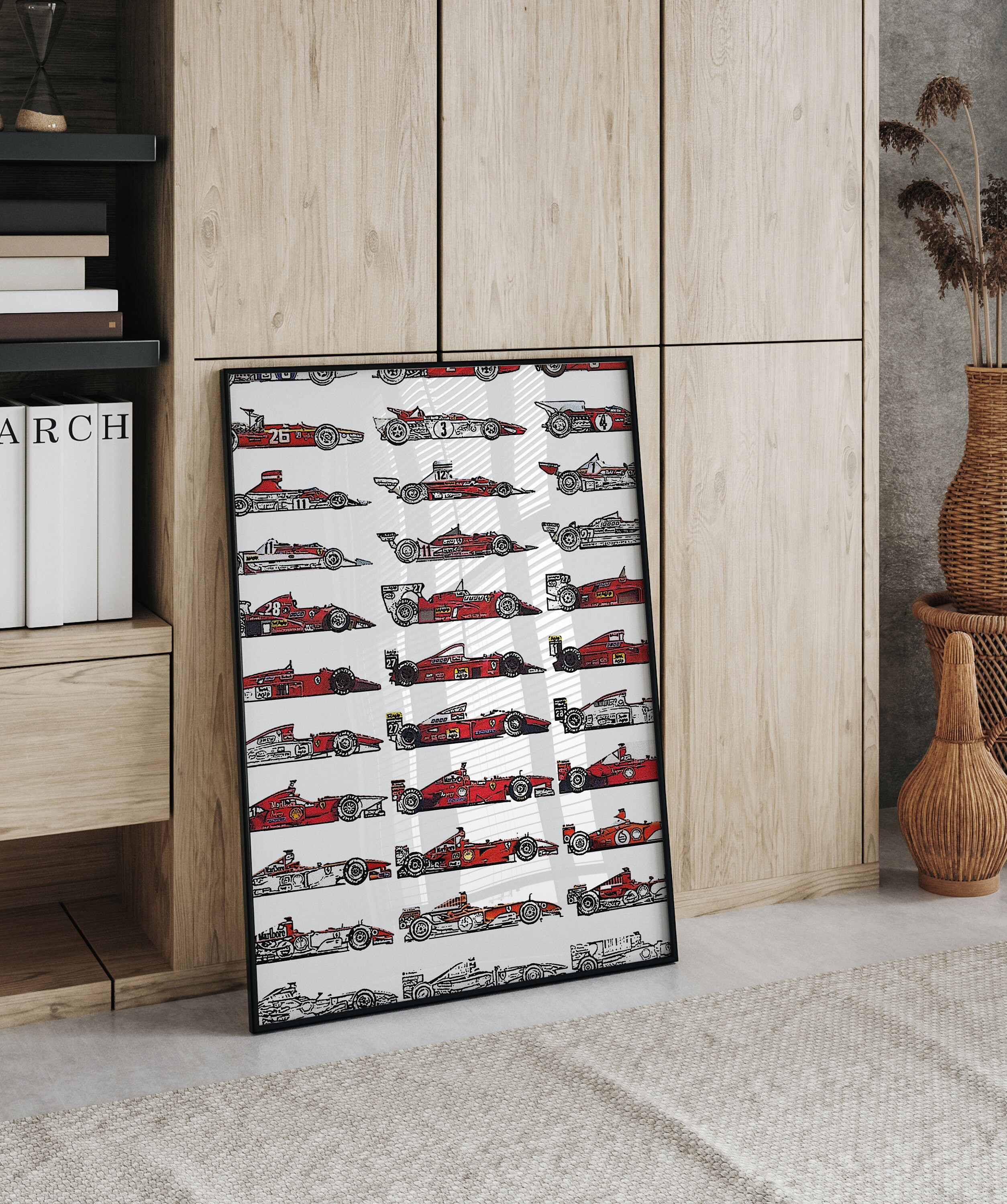 Ferrari F1, F1 Poster (instant / Digital Download) - Etsy