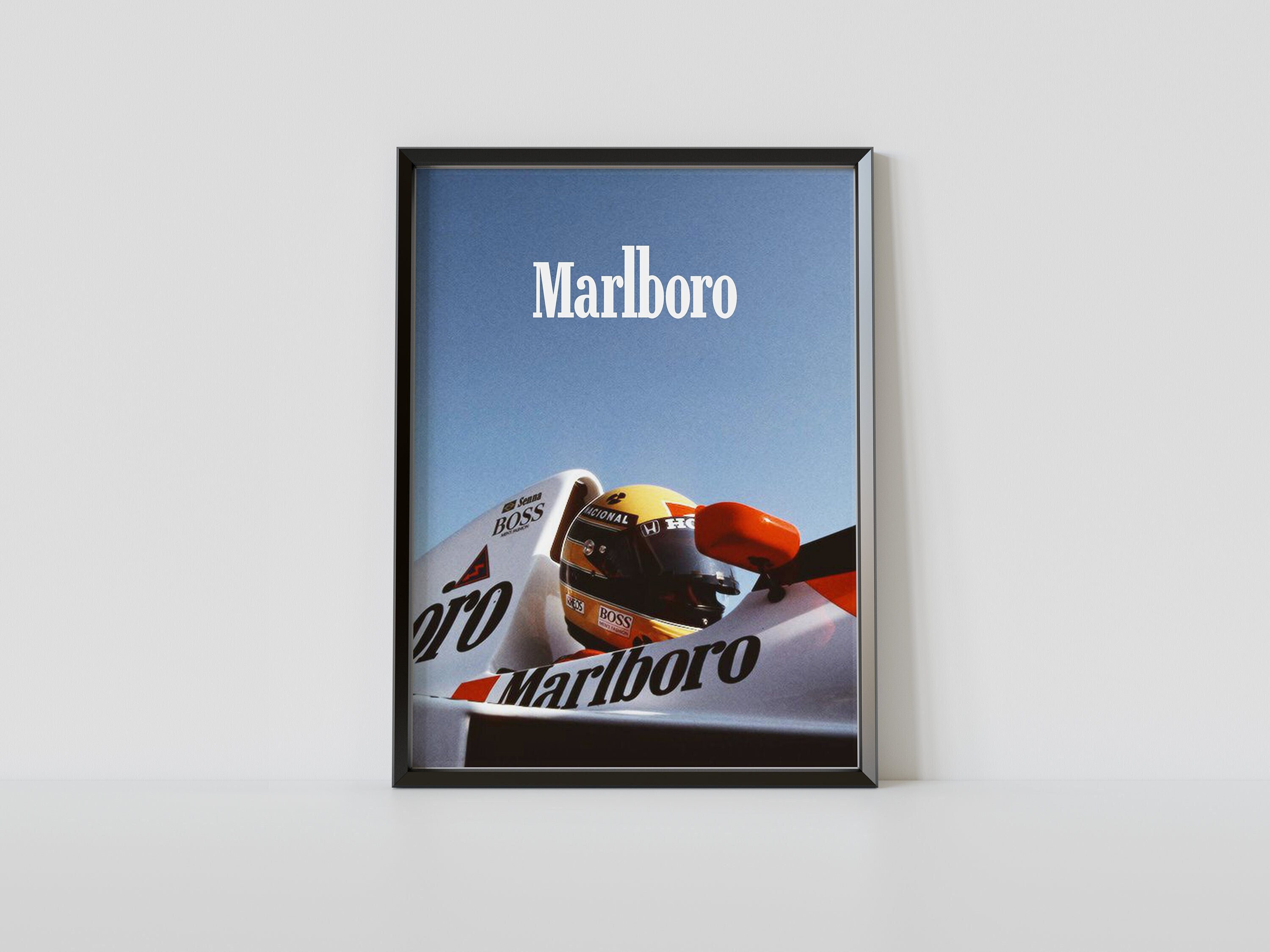 Marlboro F1, F1 Poster print / Framed - Etsy
