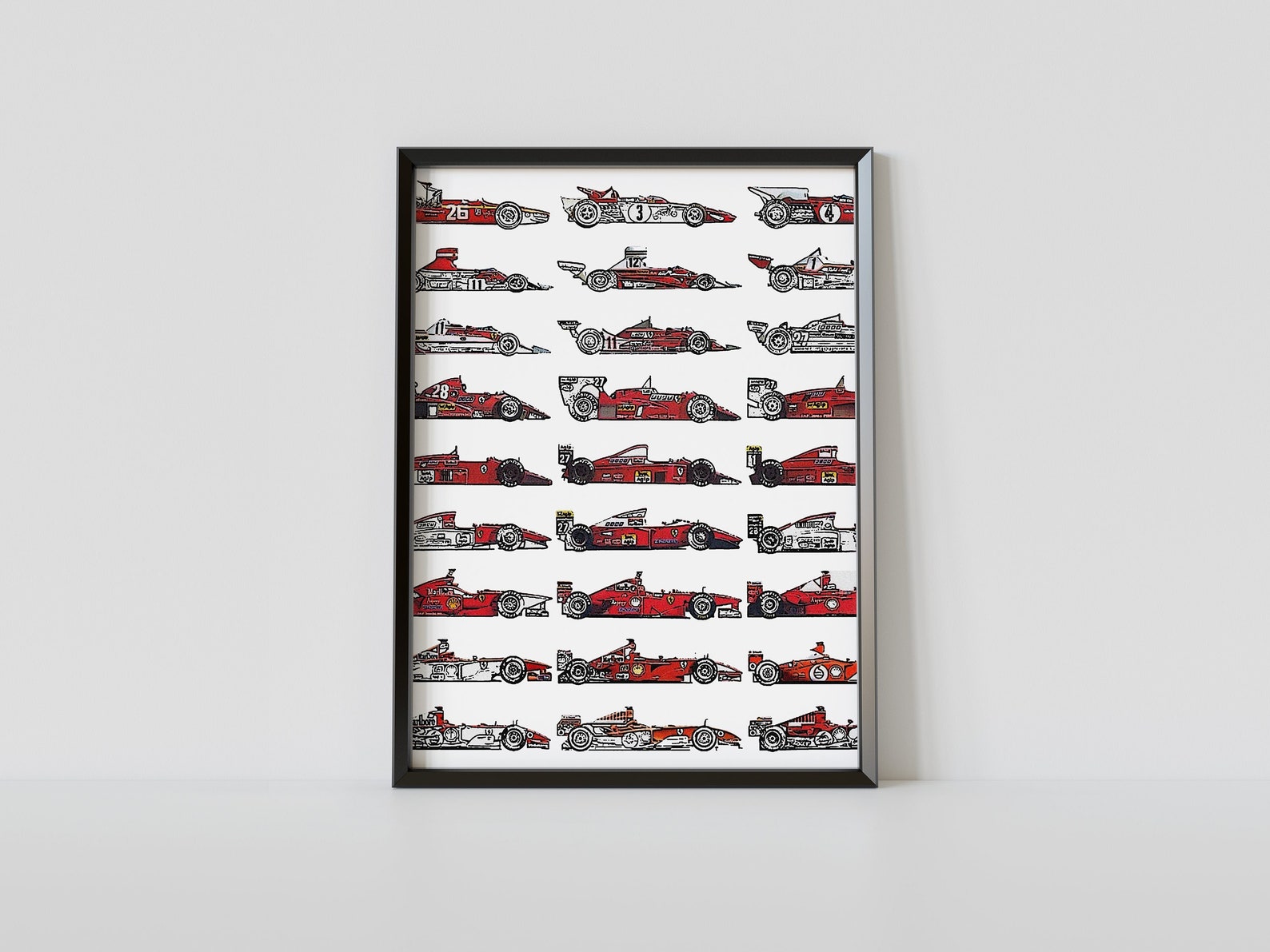 Ferrari F1, F1 Poster (instant / Digital Download) - Etsy