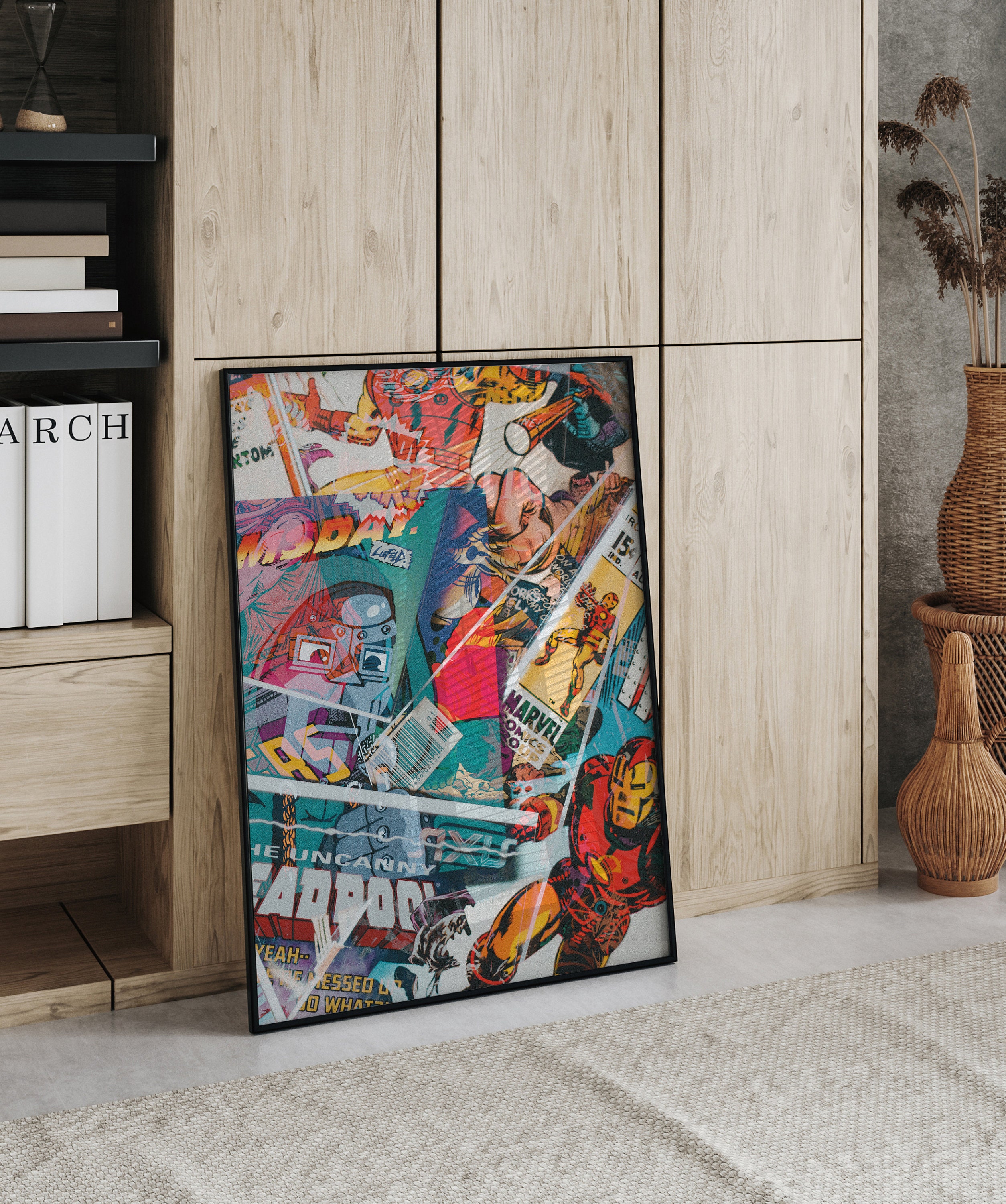 Marvel Inspired Comic Poster instant / Digital Download - Etsy