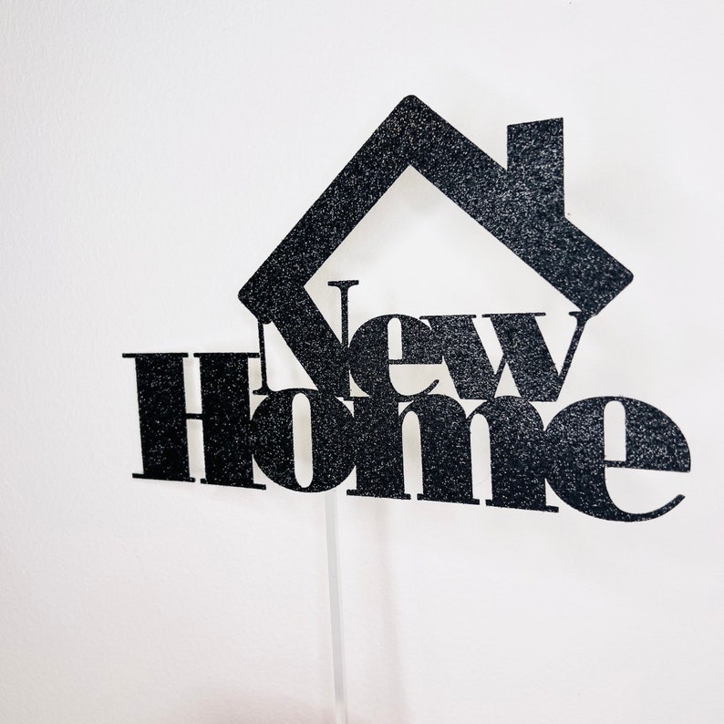 New Home Cake Topper, House Warming Cake Topper, New Home Decoration ...
