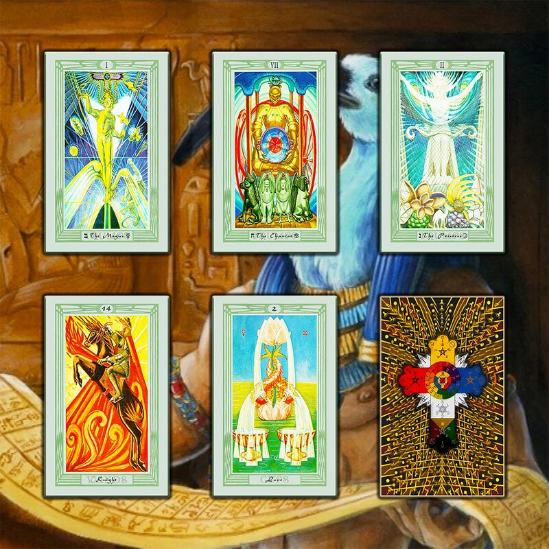 Thoth Tarot - Etsy