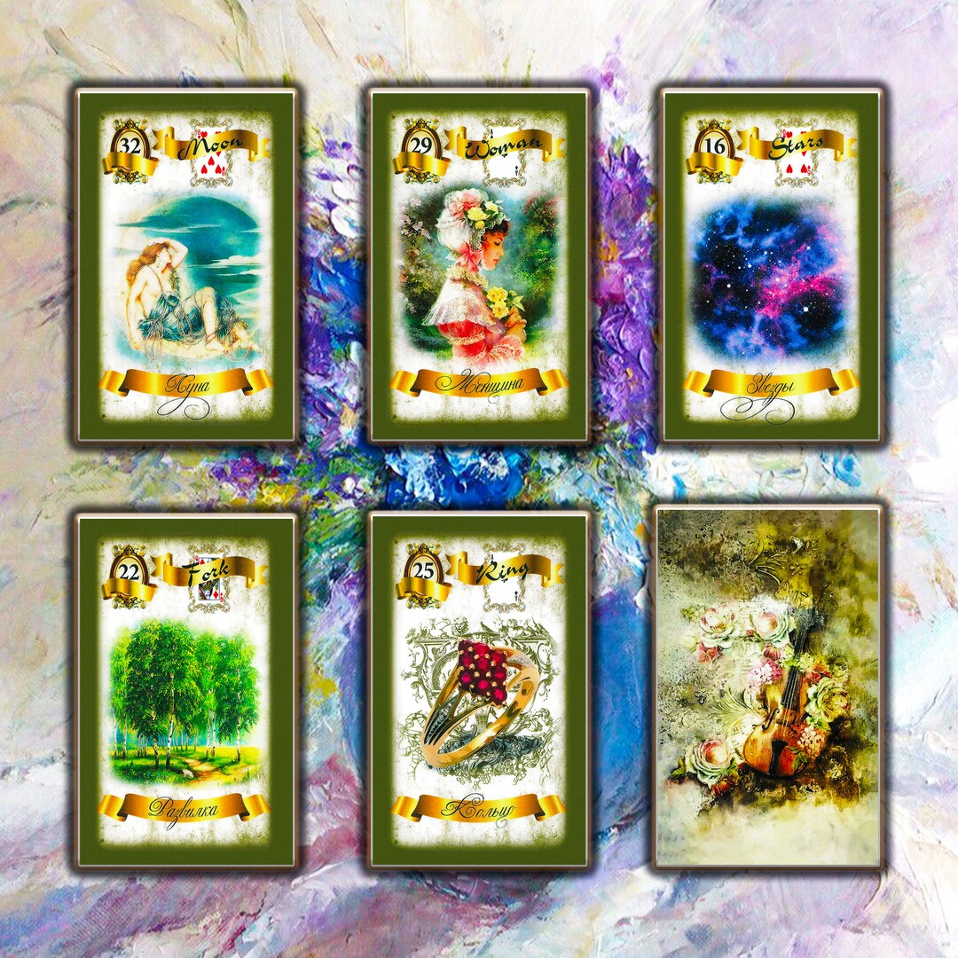 Oracle Romantic Lenormand - Etsy