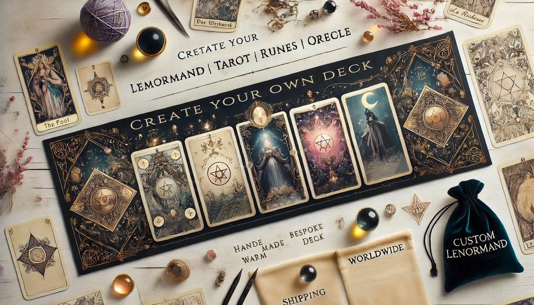 Create Your Own Tarot – Custom Oracle Cards From Your Art - Etsy