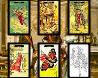 Gypsy Lenormand Cards - Etsy